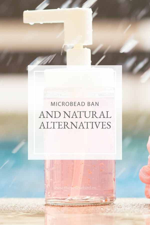 Microbead Ban and Natural Alternatives - The Yellow Bird