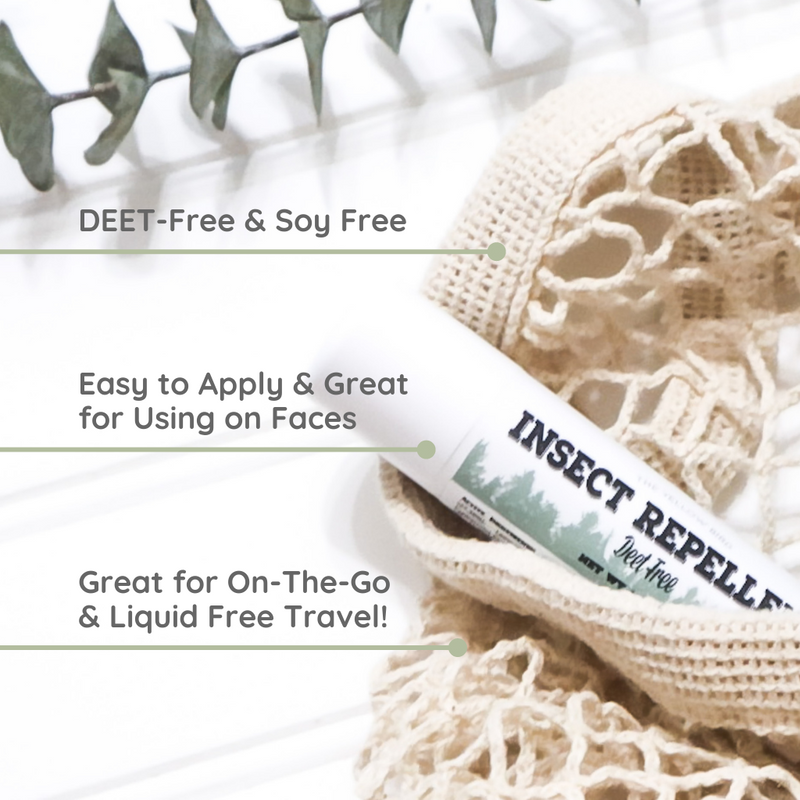 Natural DEET-Free Insect Repellent Balm - The Yellow Bird