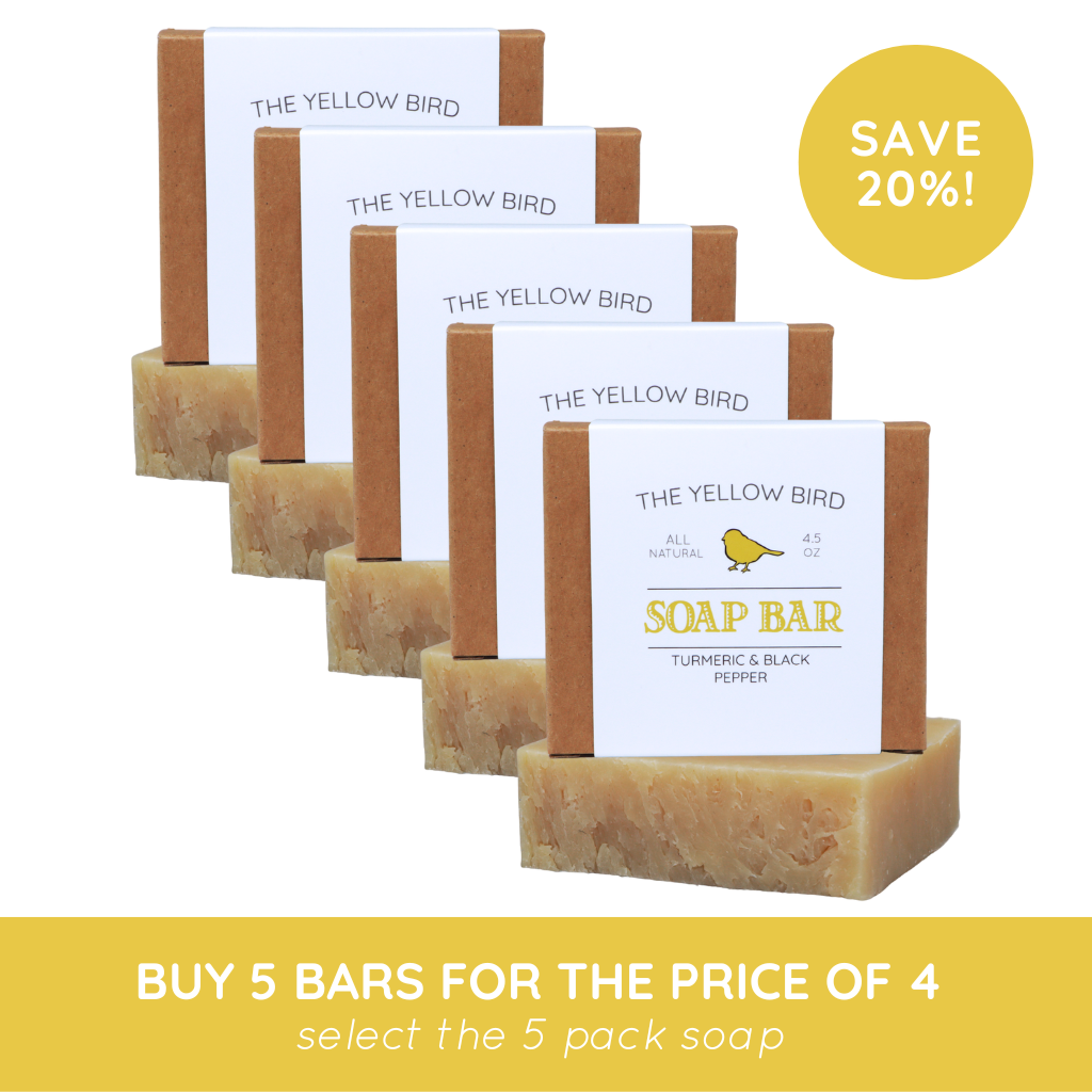 Turmeric Black Pepper Soap - The Yellow Bird